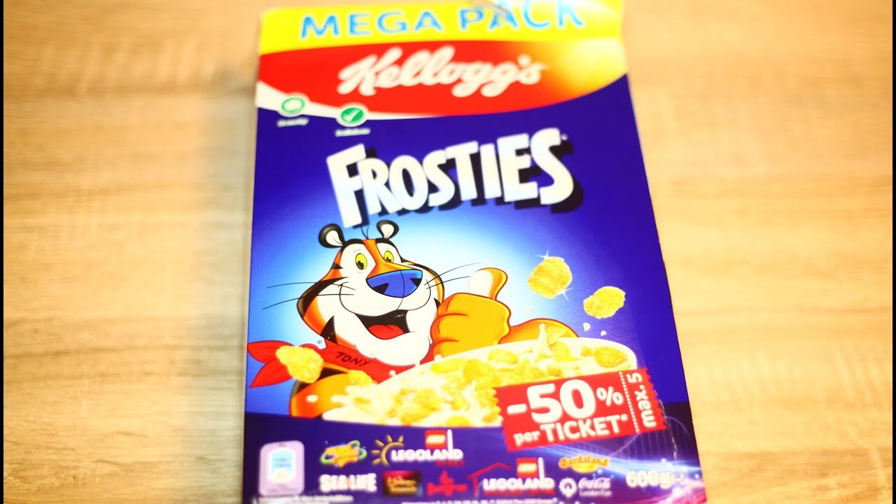 Frosties Cornflakes Unboxing - YouTube