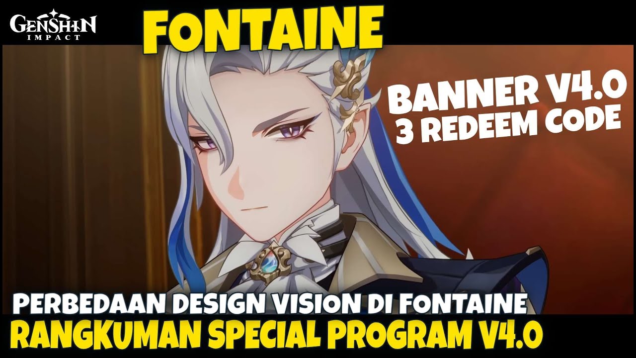 3 Redeem Code,12 New Weapon, Banner Rerun dll - Rangkuman Special Program v4.0 Genshin Impact ...