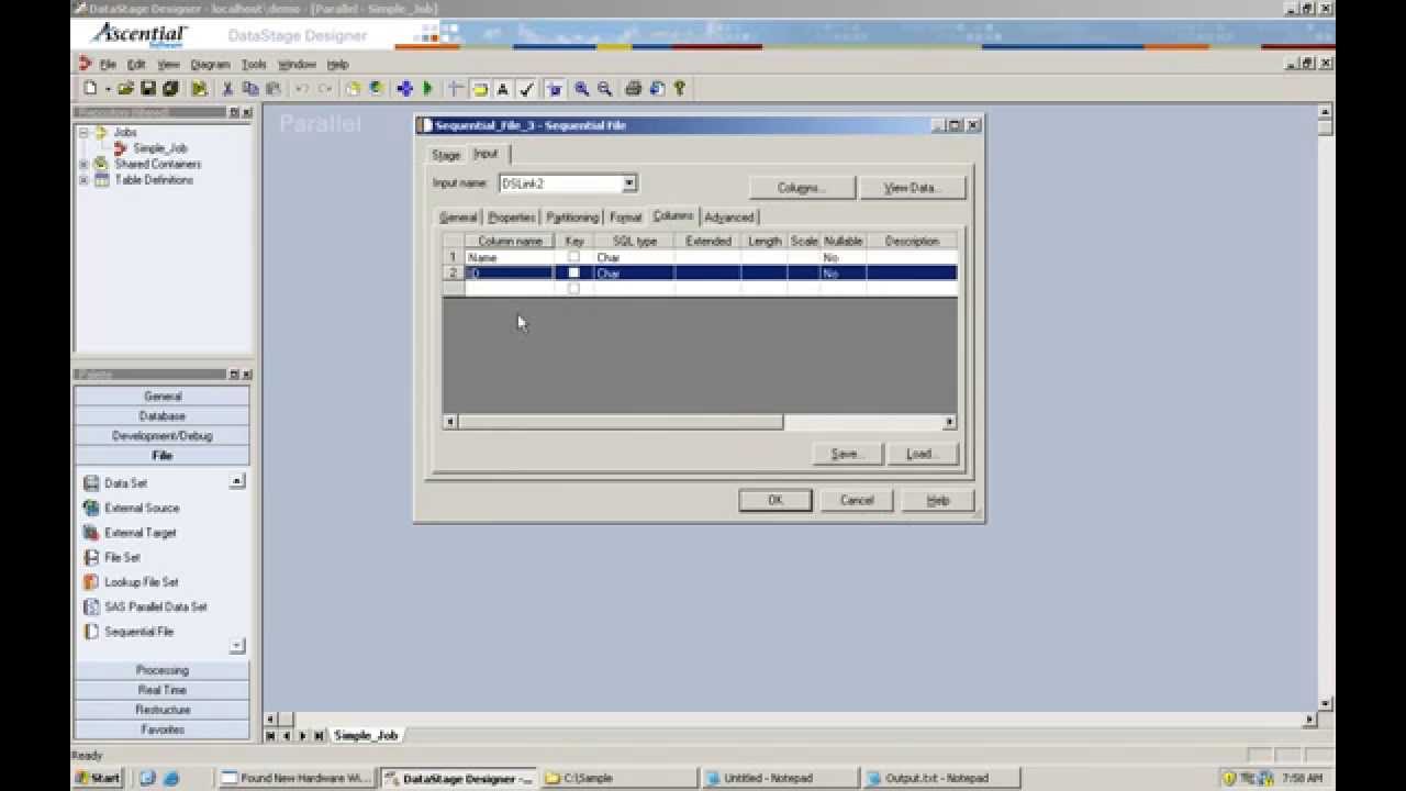 Complex Flat File Stage Datastage Example Programs Icseoseokc