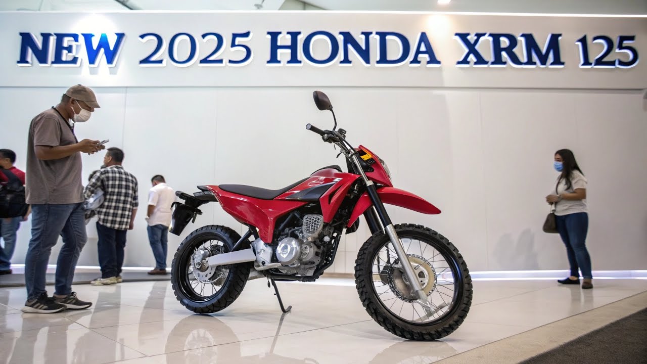 All-New 2025 Honda XRM 125 FINALLY Launched – You Won’t Believe the New ...