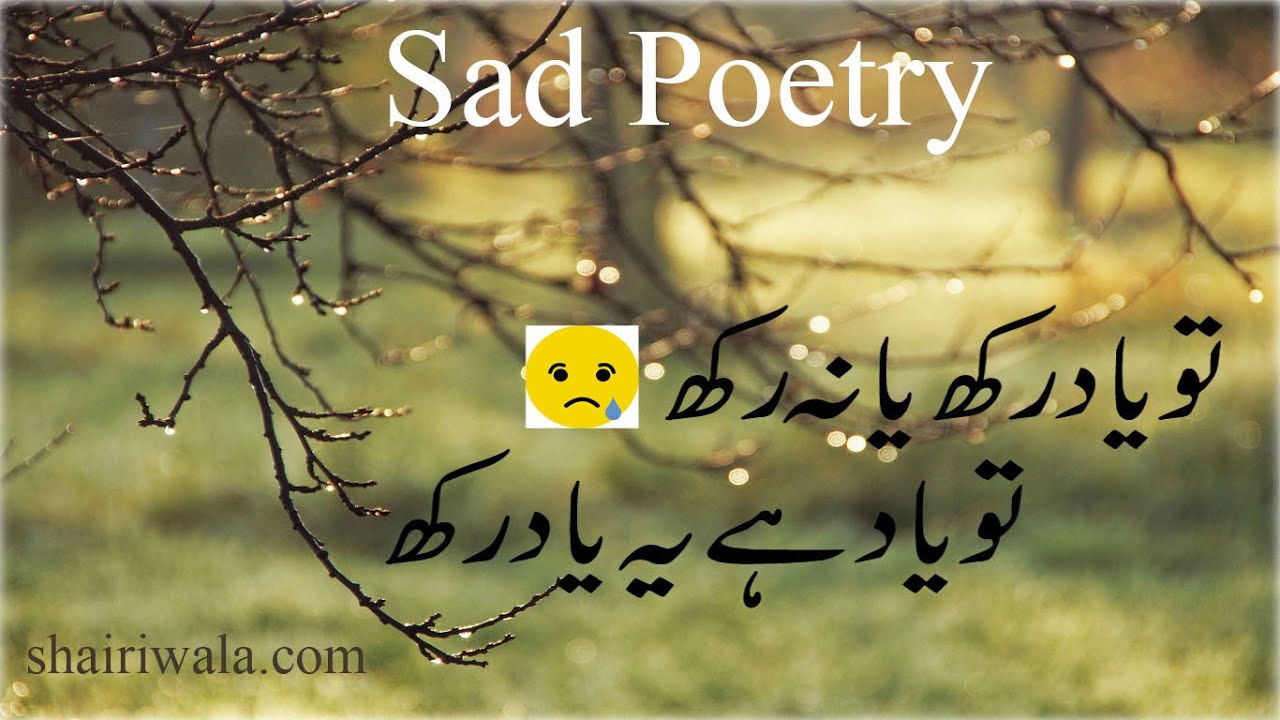Sad Poetry in Urdu | Heart Touching Sad Poetry | Sad Poetry Whatsapp ...