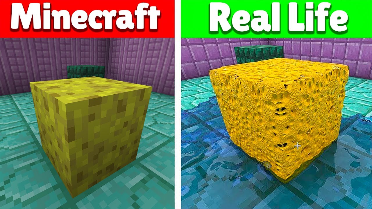 Realistic minecraft ! Realistic water ! lava ! Slime block !Sand And ...