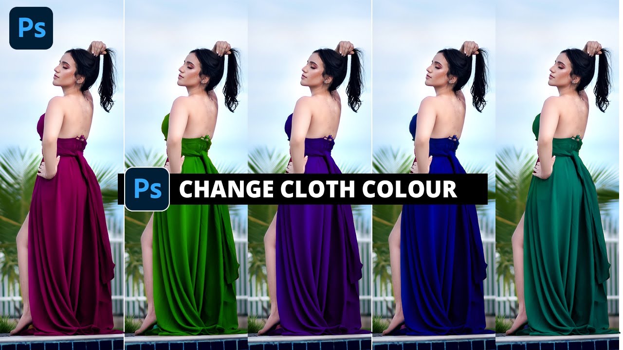 Cloth Colour Change | Photo Editing In PhotoShop photoshop | Hindi ...