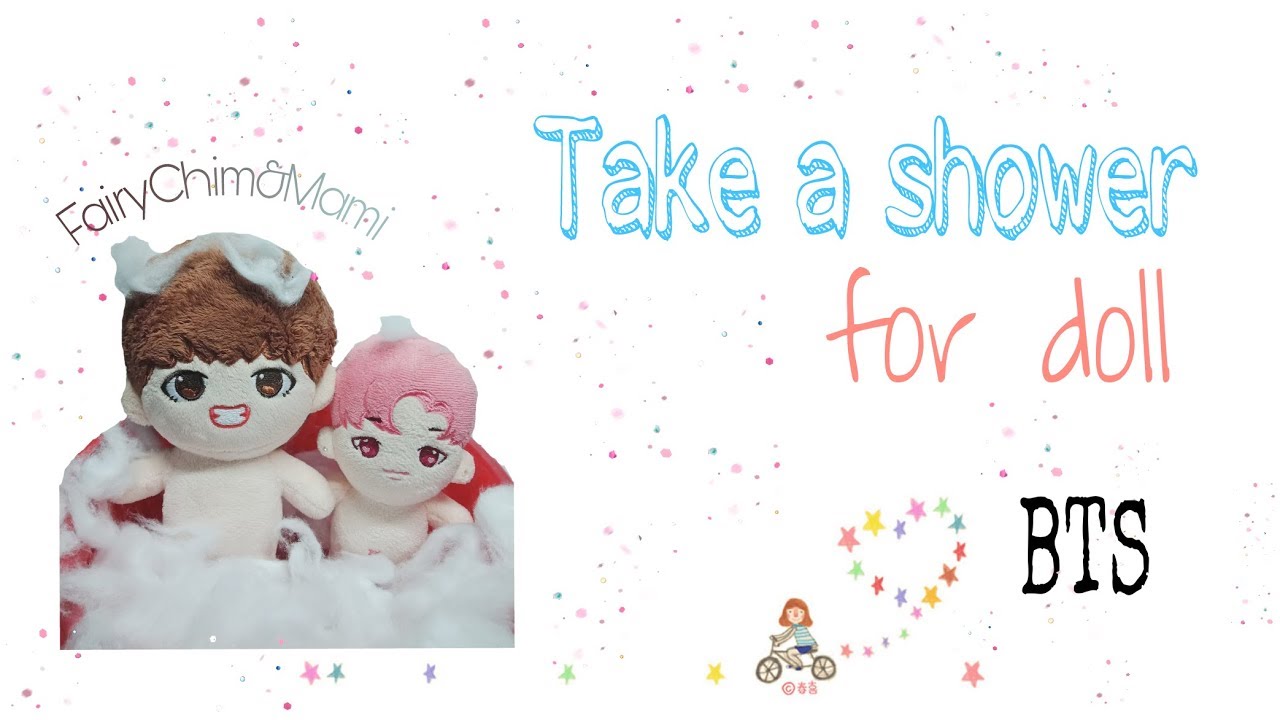[1,8+] Tắm cho doll BTS | HOW TO TAKE A SHOWER FOR DOLL BTS - YouTube