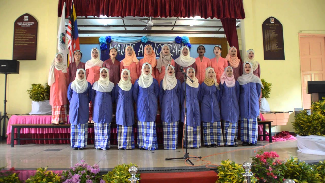 Koir 2015 SMK Convent Sentul (Majlis Anugerah Kecemerlangan) - YouTube