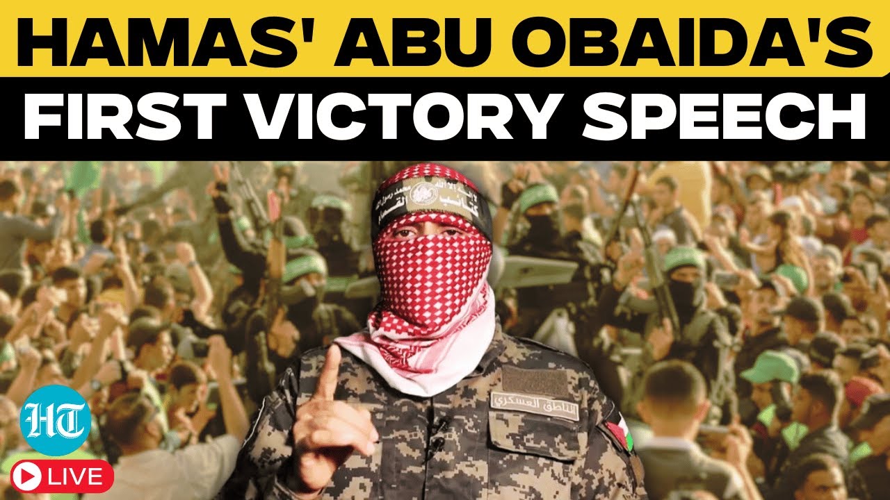 LIVE: Hamas' Abu Obaida's Victory Speech | 'palestinian Sacrifices Will ...