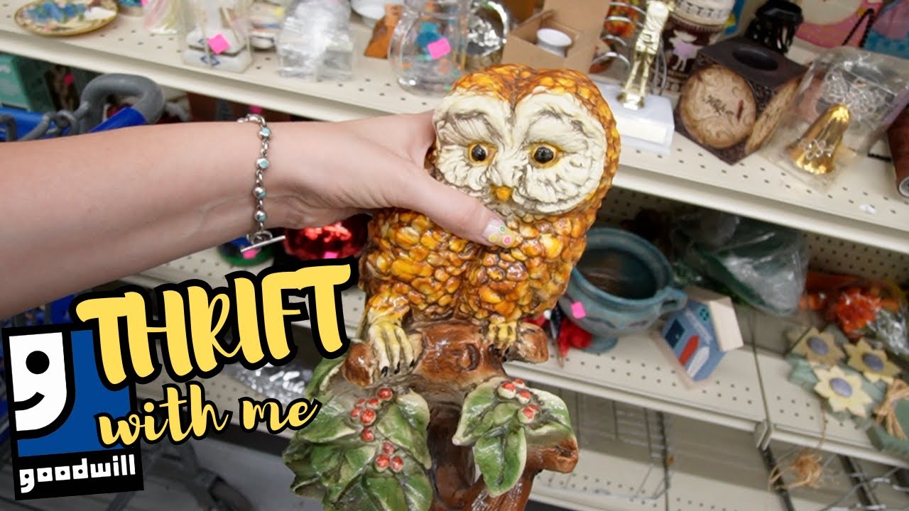 Thrift With Me at GOODWILL | Crazy Lamp Lady | Reselling - YouTube