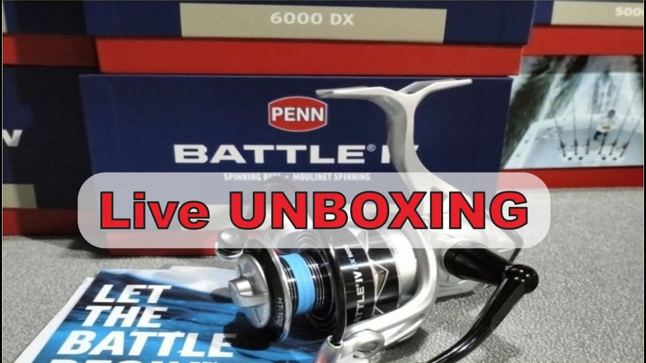 🔴 UNBOXING PENN BATTLE IV DX 6000 - YouTube