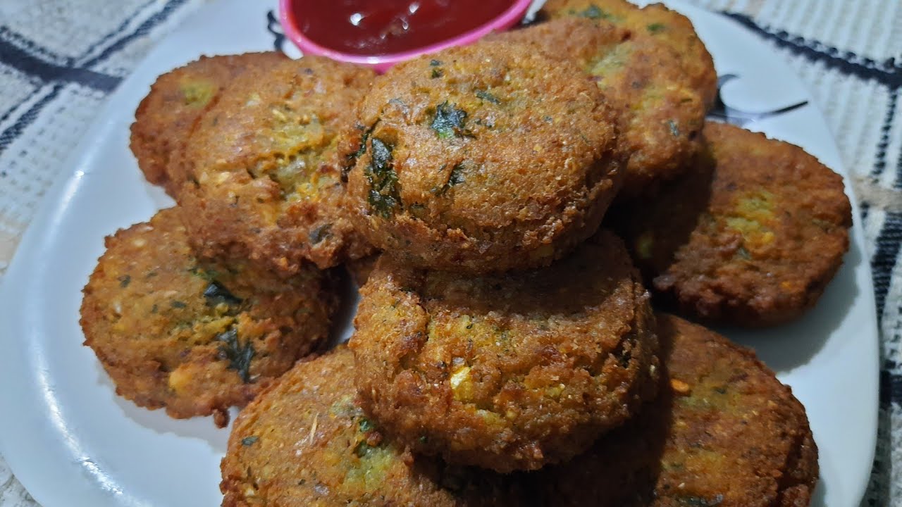 Chana falafel || White chane ke cutlet || Ramzan special || By shine ...