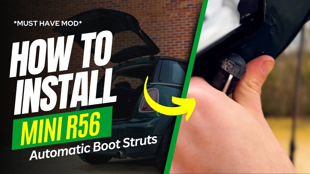 How To Install Emerald Struts - Mini R56 - YouTube