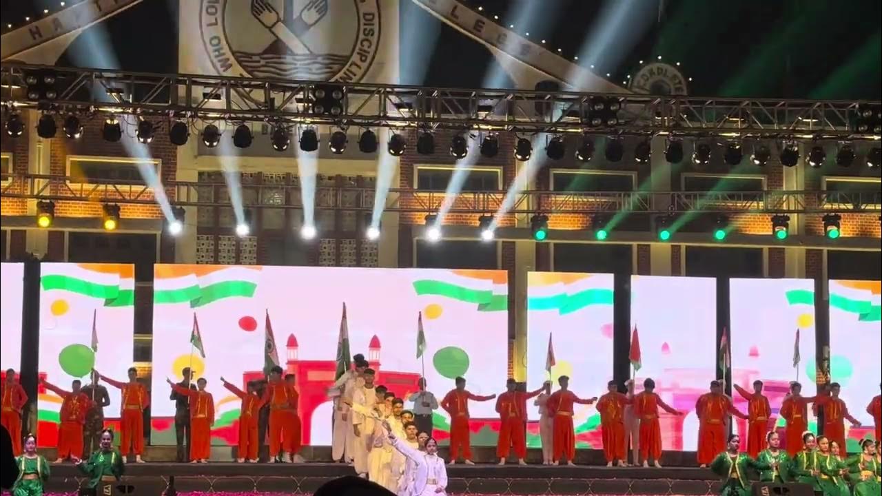 Patriotic Dance performance at 57th Annual Function - Hartmann College,Bareilly - YouTube