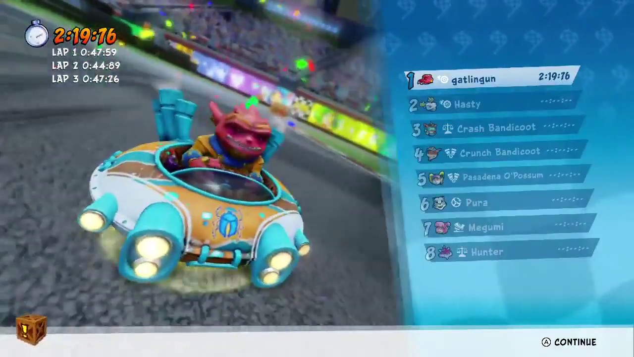 Red Real Velo Skin Gameplay- Crash Team Racing Nitro Fueled - YouTube