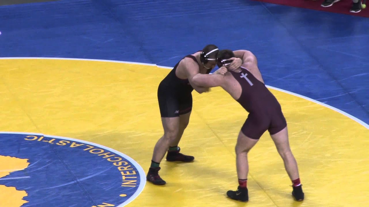 Wrestling Championship Semifinals, 285lbs: Zack Chakonis beats ...