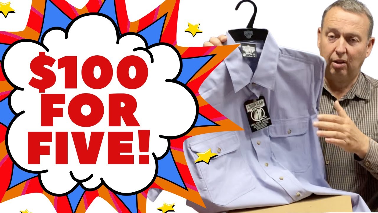 5 Cool Work Shirts For $100! Perfect for the Australian summer. - YouTube