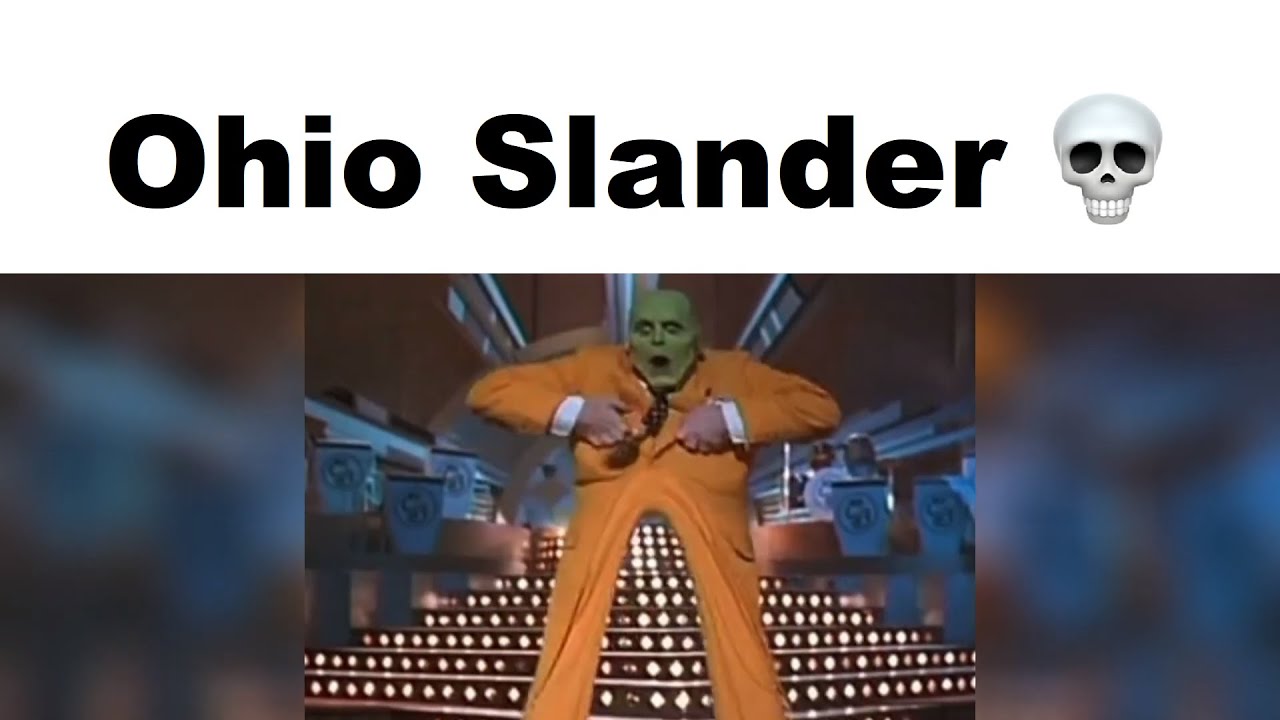 ohio slander 💀 - YouTube