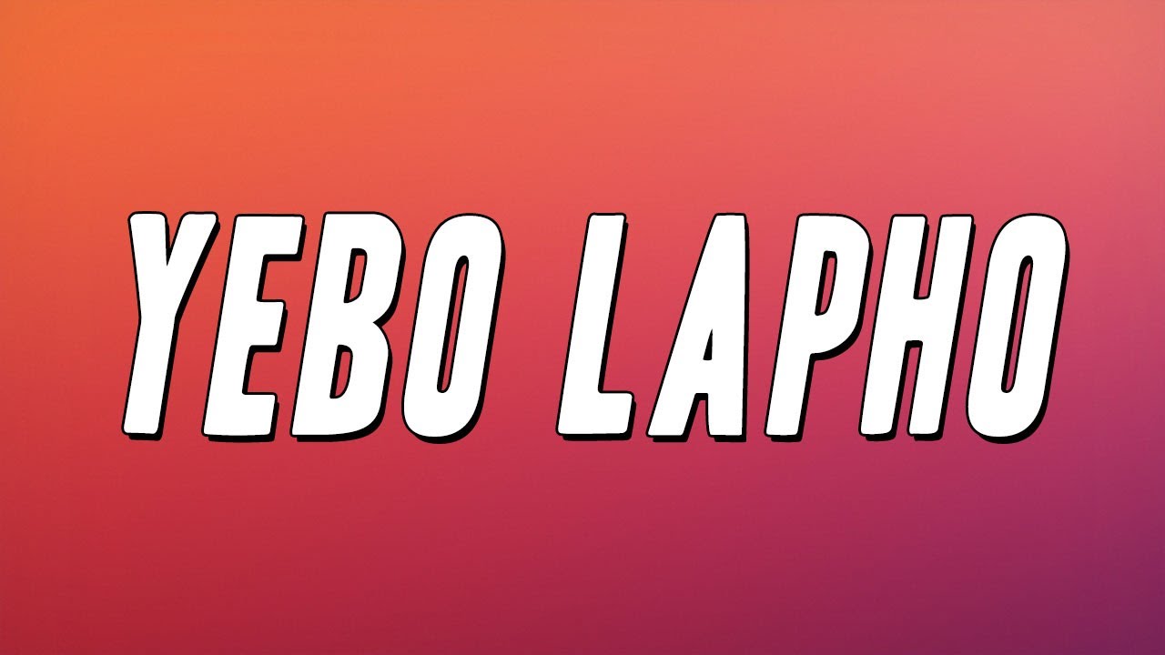 Felo Le Tee, Scotts Maphuma & Thabza Tee - Yebo lapho (feat. DJ ...