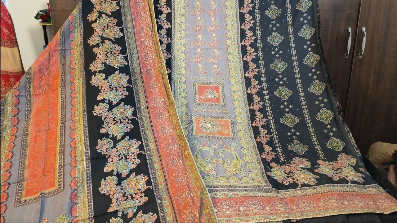 pure Iranian silk suits on wholesale prices 😍 - YouTube