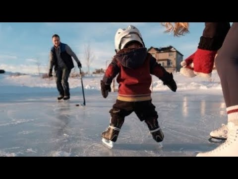 Ice skating went well for us. Ending in the Hospital 😄 - YouTube