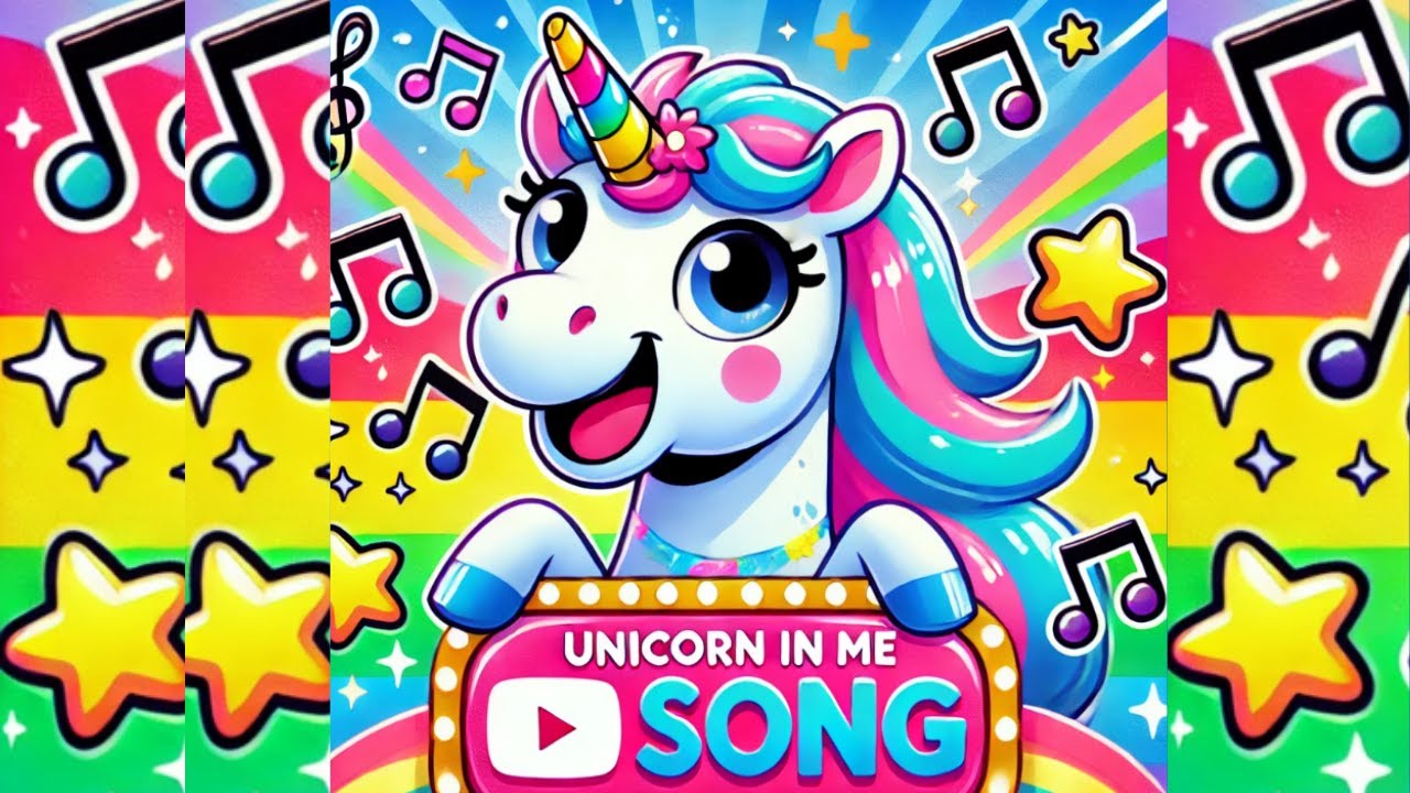 Unicorn In Me🦄 | Magical Kids' Songs 🎶🌈#funny Rhyming Song for Kids # ...