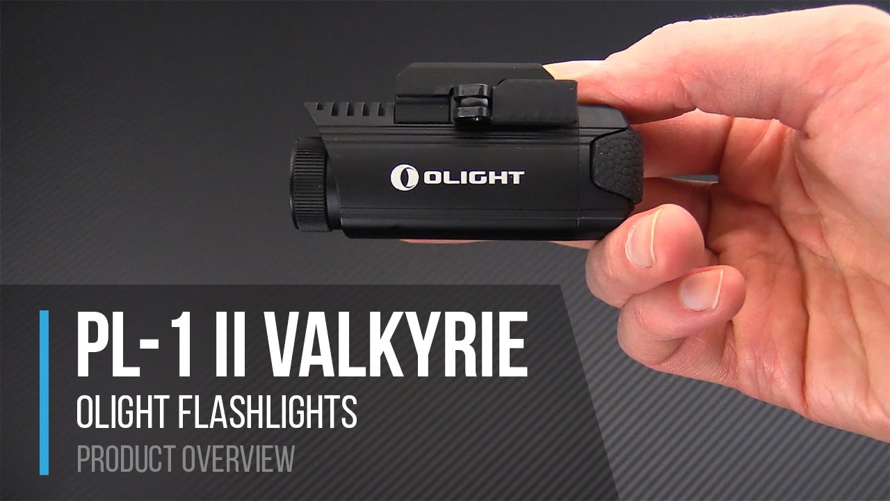 Olight PL-1 II Valkyrie 450 Lumen CR123A 1913 Rail Mount Weapon Light ...
