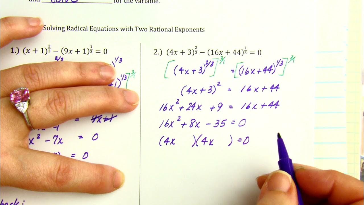 Notes 7 5 3 Solving Square Root Equations And Checking For Extraneous notes-7-5-3-solving-square-root-equations-and-checking-for-extraneous