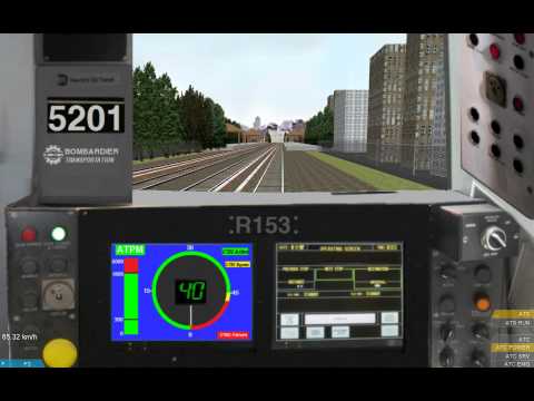 OpenBVE HD: R160 Alstom Custom Soundwork for NYCT Museum - YouTube