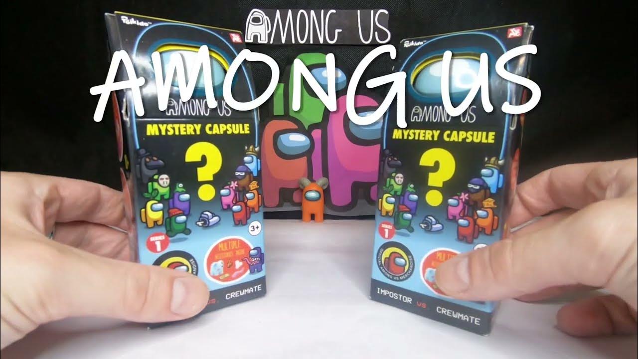 AMONG US MYSTERY CAPSULES Opening and Review -looking for the rare ...