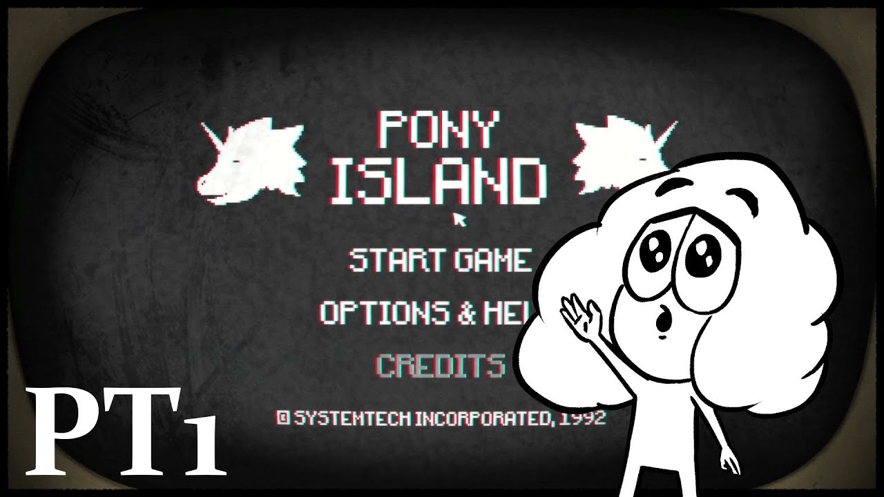 Playing Pony Island for the First Time | Pony Island PT1 - YouTube