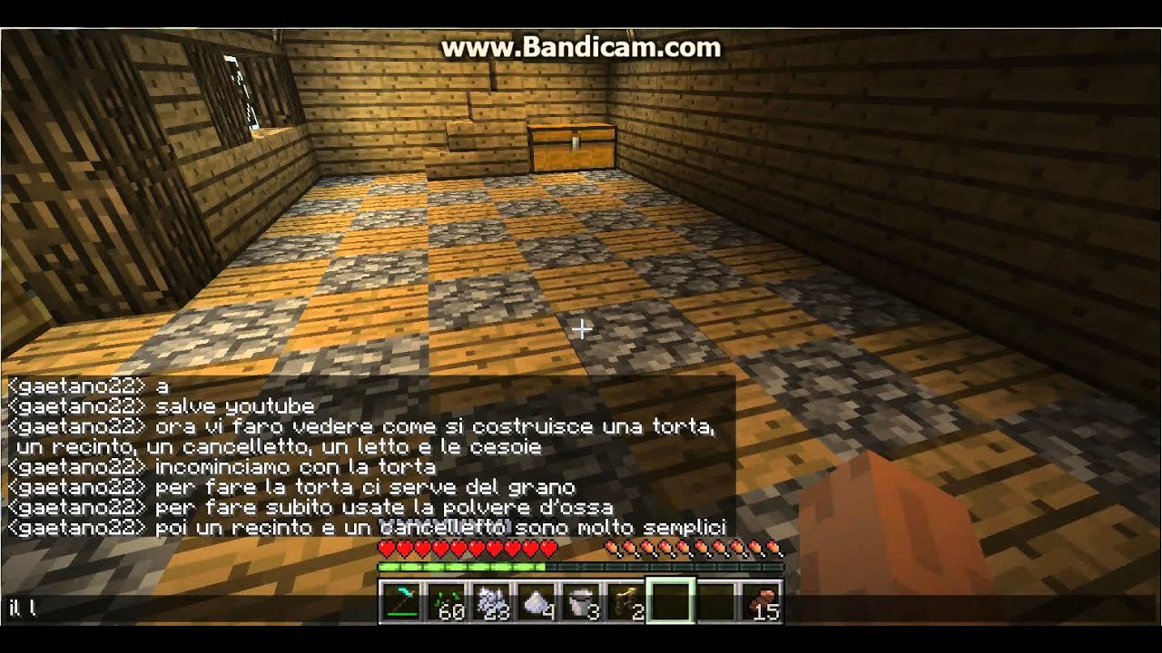 Minecraft: come costruire una torta,una staccionata,un cancelletto,un ...