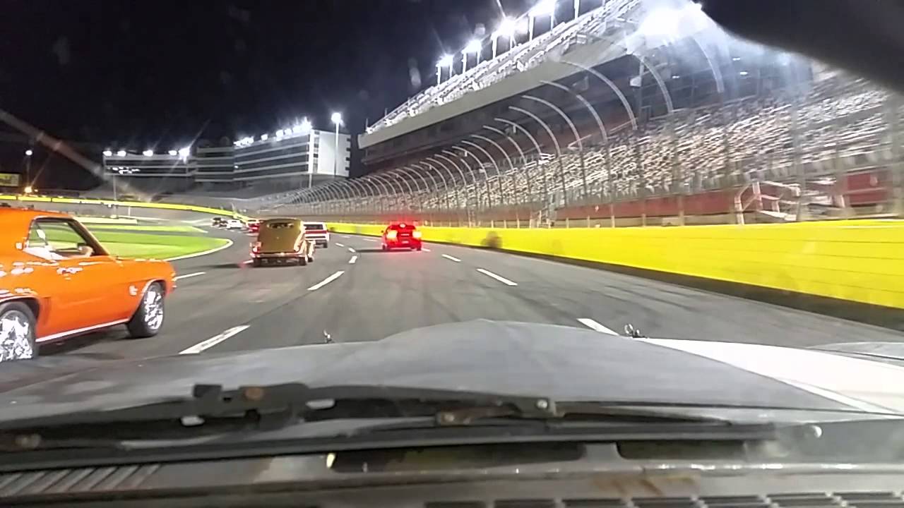 68 pontiac firebird 400 461 stroker on nascar speedway - YouTube