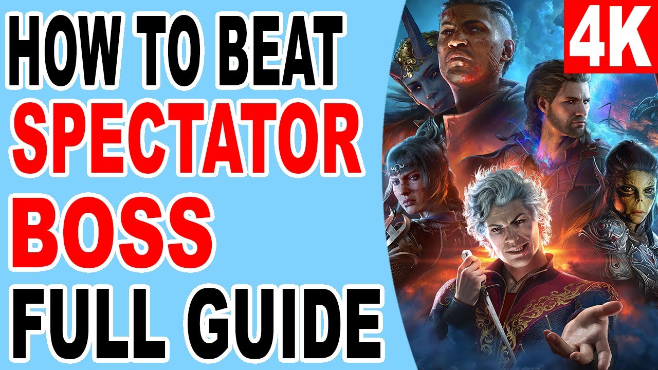 Baldur's Gate 3 How to Beat Spectator and Get The Eye Spectator Eyes ...