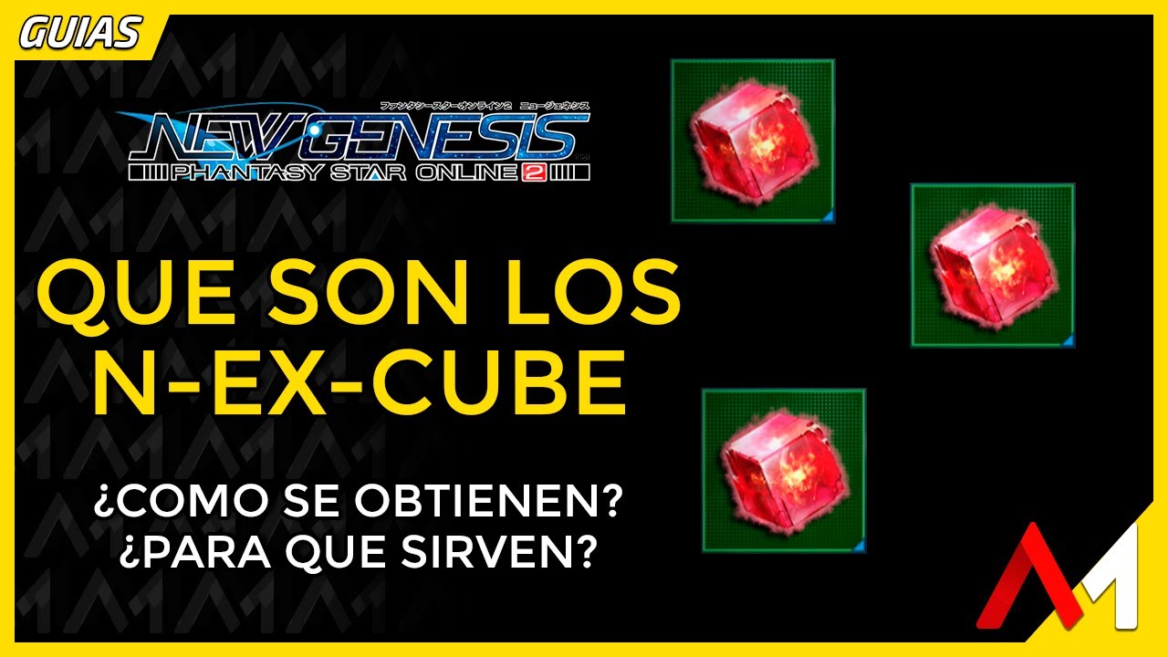 PSO2 New Genesis en Español - Que son y para que sirven los N-EX-CUBE ...