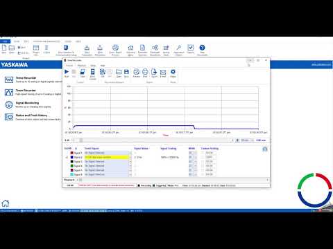Yaskawa Micro PLC PWM Output to V1000 VMC_AxisControl_PT Function - YouTube