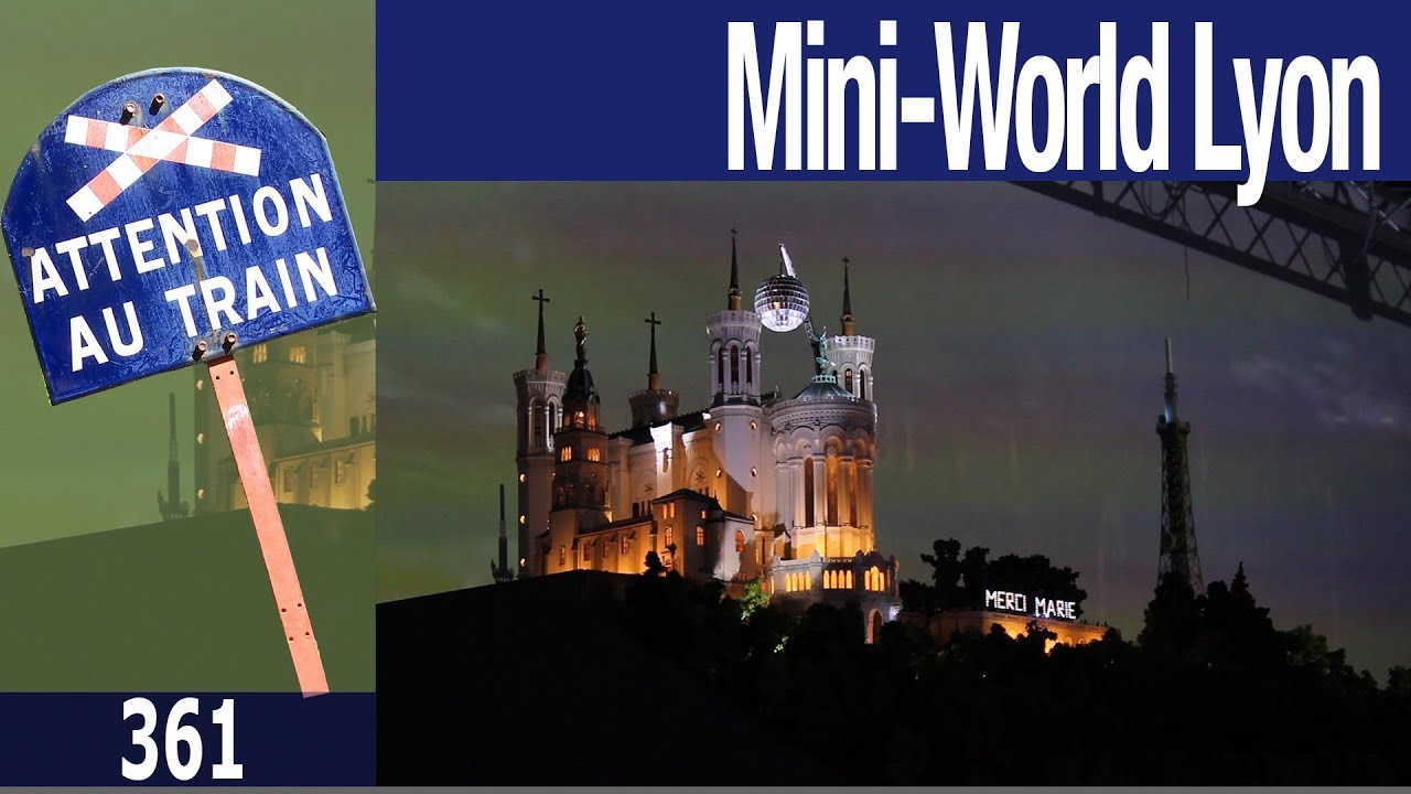 Mini World Lyon, la construction de Mini-Lyon en décembre 2017 - YouTube