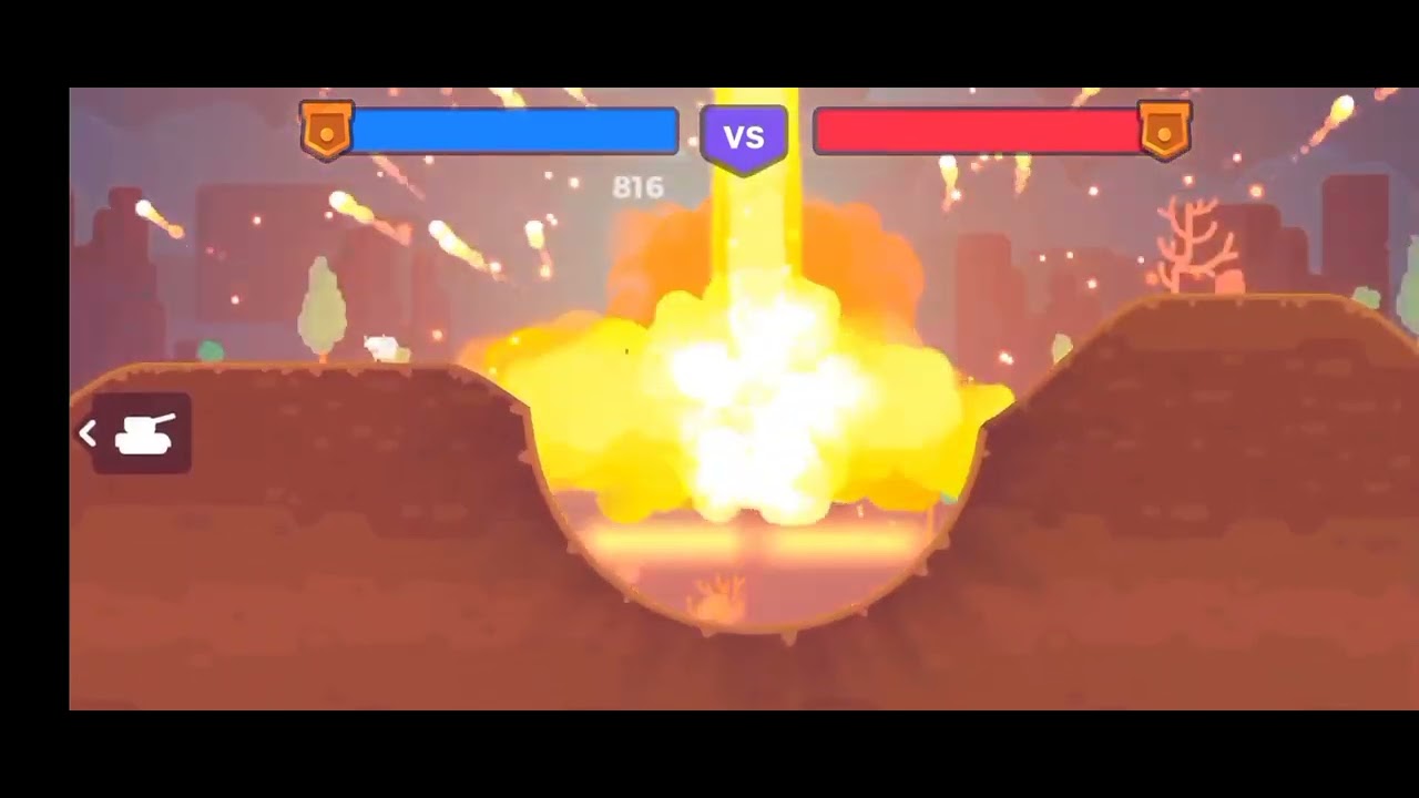 The Nuke Weapon Is The Strongest Weapon In The Game! (Tank Stars) - YouTube