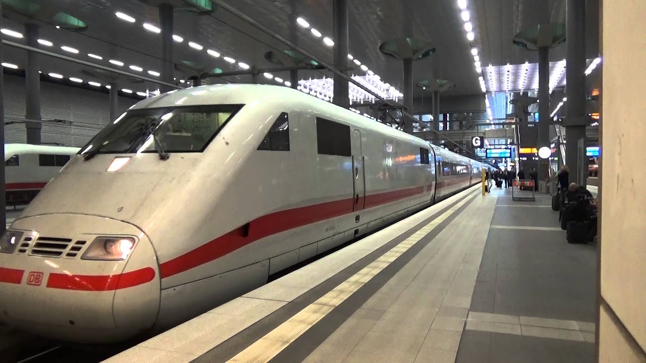BR 401 116 (DB Fern) ICE 375 nach Basel SBB - Berlin (Hbf) tief - YouTube
