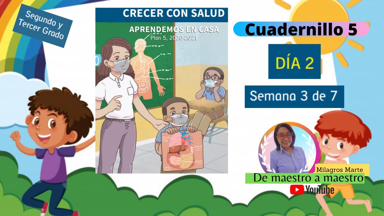 Día 2 semana 3 cuadernillo 5 de segundo y tercer grado de primaria ...