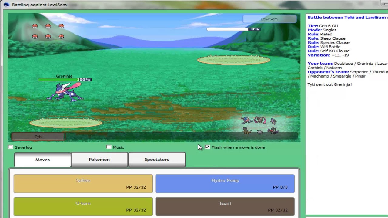Pokemon Online Generation 6 XY Beta Testing Video - YouTube