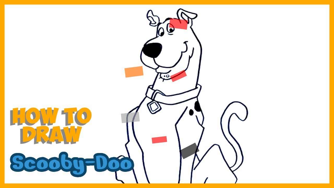 How to Draw Scooby Doo Step by Step - YouTube