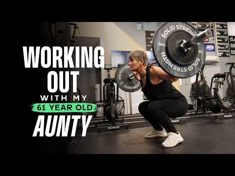 Working Out with My 61-Year-Old Aunty