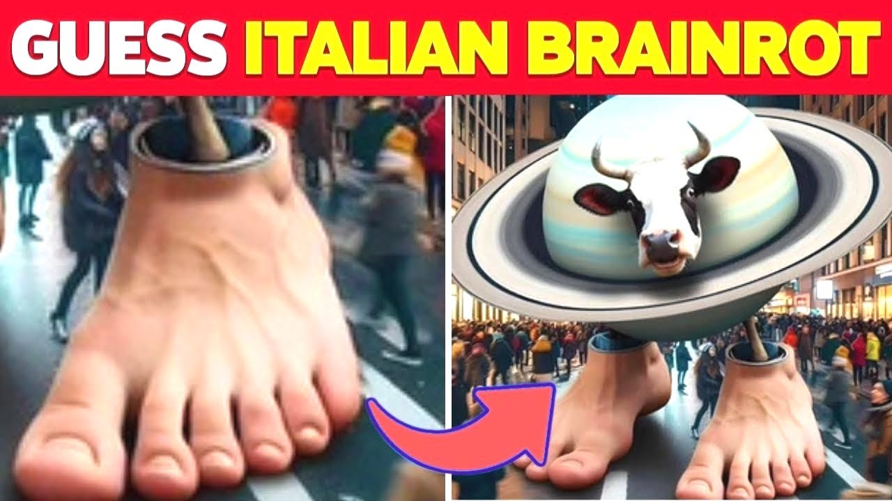 Guess the Italian BRAINROT Animal by Their FEET | Brainrot Quiz - YouTube