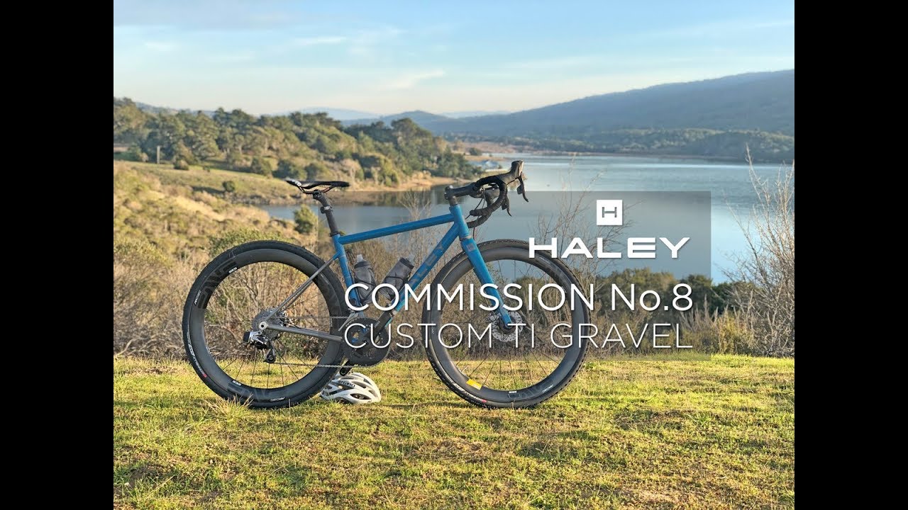 Haley Cycles: Custom Titanium Gravel Bike - YouTube
