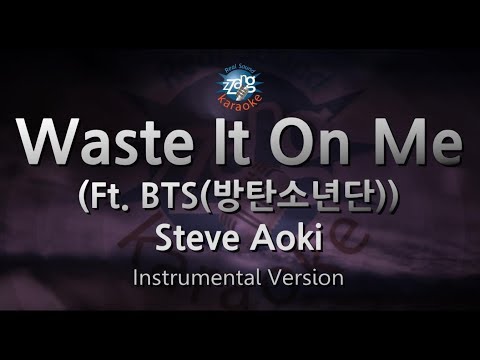Steve Aoki - Waste It On Me (Feat. BTS) (Instrumental) (Karaoke Version)