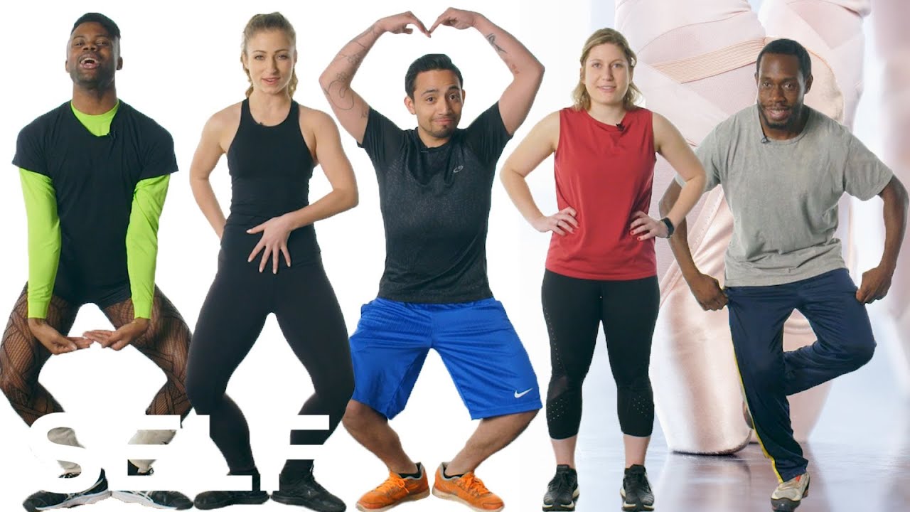 60 People Try to Do a Plié (Ballet Step) | SELF - YouTube