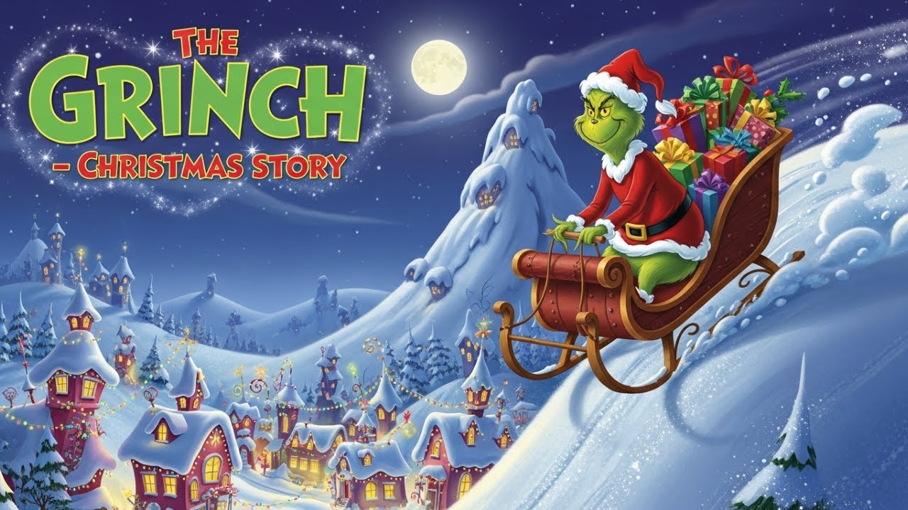 The Grinch Who Stole Christmas | Kids Storytime Animation - YouTube