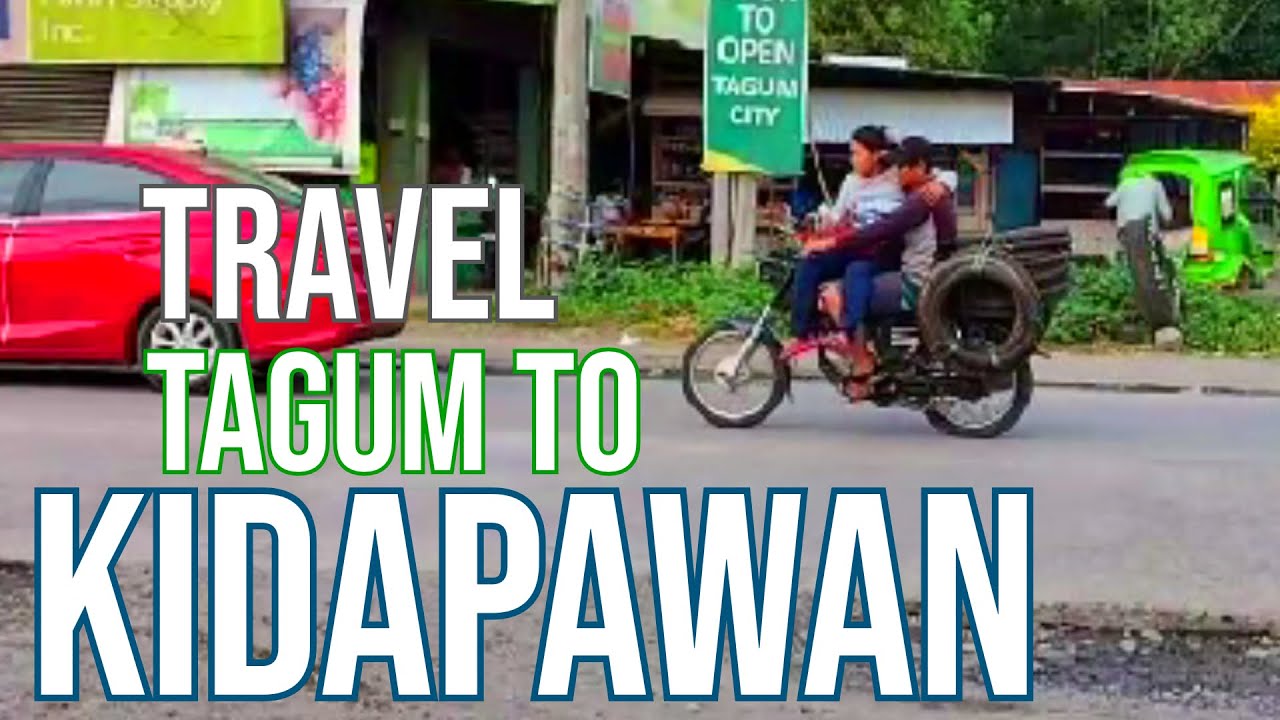 TRAVEL TAGUM TO KIDAPAWAN ROAD TRIP - YouTube