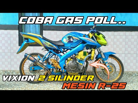 COBA GAS POL VIXION 250CC - VIXION 2 SILINDER | GEBER VIXION RASA R25 - VIXION SUARANYA GAHAR BGT