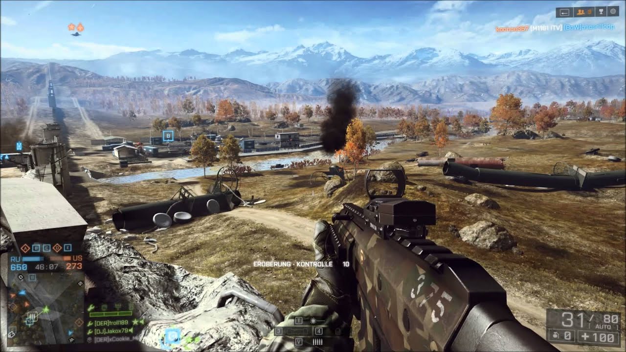 Let's Play Together BF4 Multiplayer #4 (German/HD): Caspian Border ...