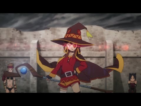 Megumin usa su magia explosiva| Audio Latino HD - YouTube