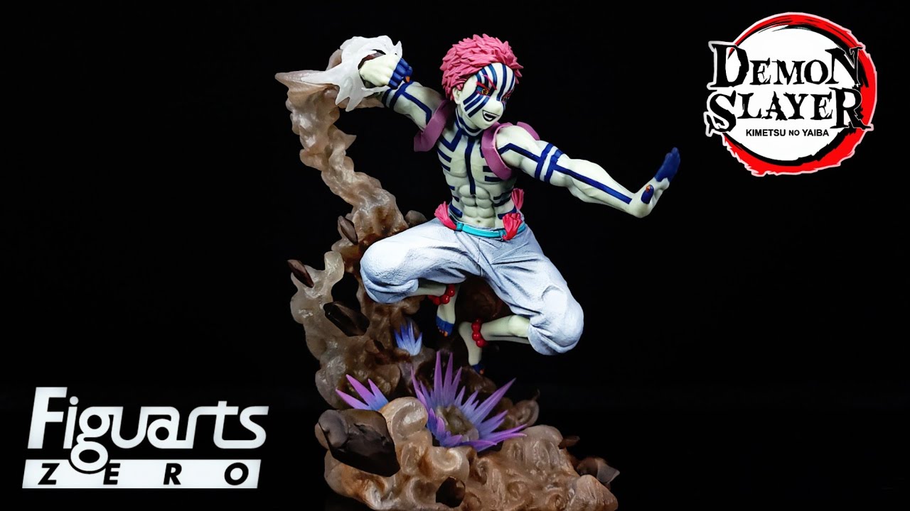 SHOKY QUICKIE: FiguartsZERO DEMON SLAYER AKAZA STATUE REVIEW - YouTube